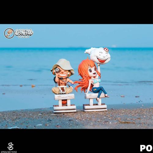 Jual RESIN NAMI & USSOP BY SHOWHAND (PRE-ORDER) ONE PIECE SPENCERTOYS ...
