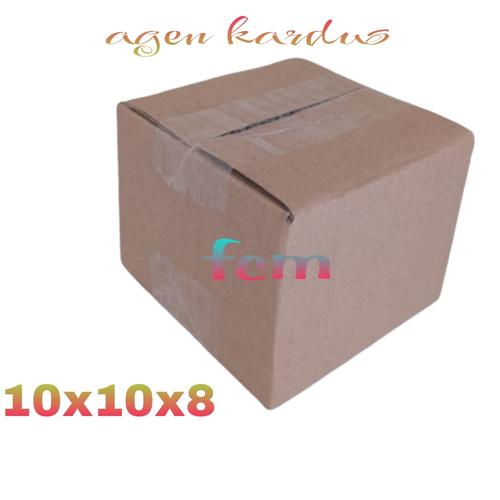 Jual kardus polos UK 10x10x8 kardus packing kardus kecil kardus besar ...