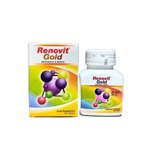 Jual Renovit Gold Multivitamin Isi 30 Kaplet - Kota Surabaya - Onemed ...