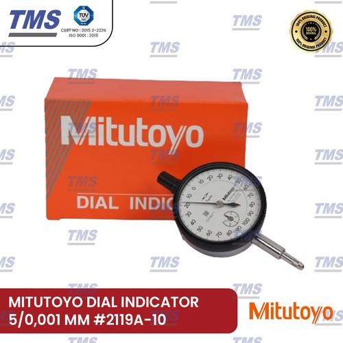Jual Alat Ukur Dial Indicator Mitutoyo 5/0.001 MM #2119A-10 Original ...