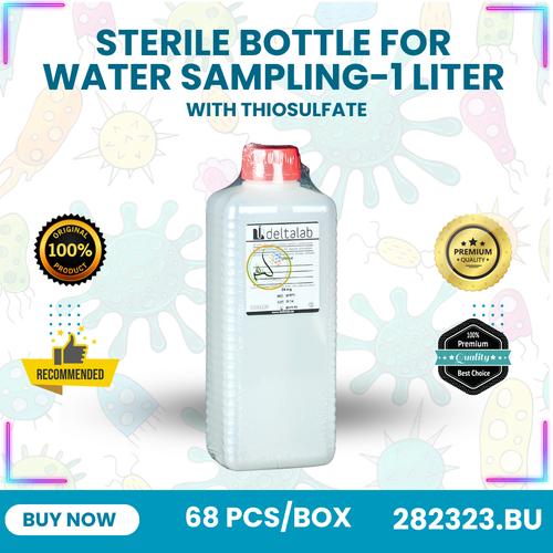 Jual Sterile Bottle, Water Sampling - 1 Liter, with Thiosulfate, 68 pcs ...