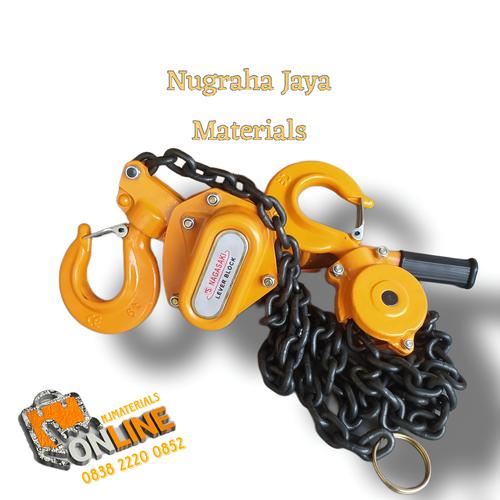Jual Lever Block NAGASAKI 3 Ton 1,5 Meter Lift Takel Lever Hoist Japan ...