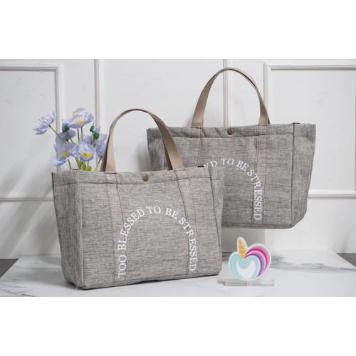 Jual RELAX BAG HANDLE COTTON KATUN / TAS TOTE BAG WANITA / TAS WANITA ...