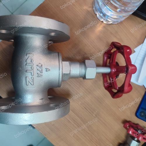 Jual Globe Valve kitz 1" inch Jis 10k Cast Iron FCD - S - Jakarta Barat ...
