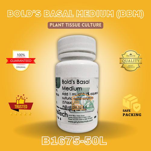 Jual Bold's Basal Medium (BBM) - Plant Tissue Culture, 50 Liter - Kab ...