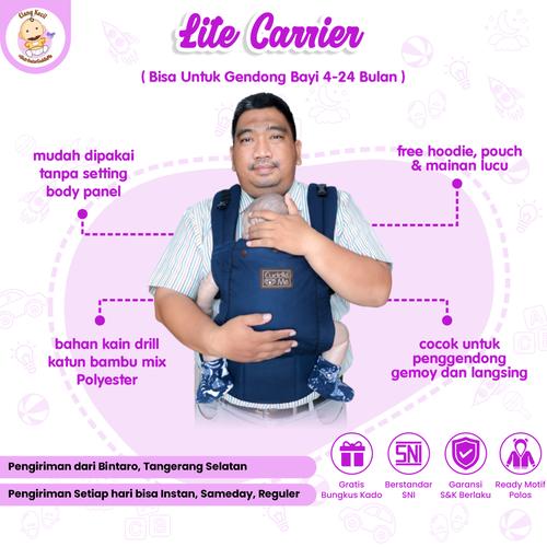 Jual Gendongan Bayi SSC Lite Carrier Cuddle Me Baby Carrier M Shape ...