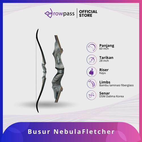 Jual Busur Panah Recurve Bow Busur Kayu Black Hunter - Kanan 30 pon ...