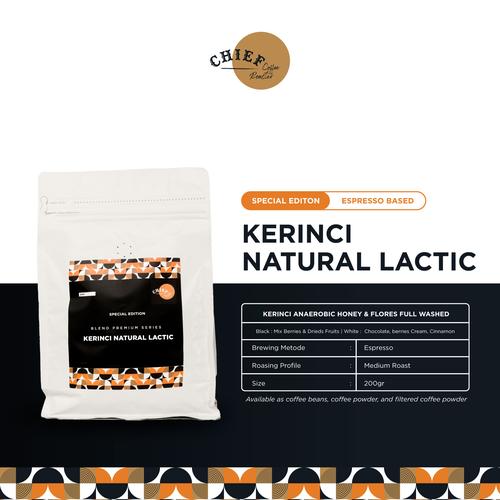 Promo Chief Coffee Espresso Based Kerinci Natural Lactic - 200 gram ...