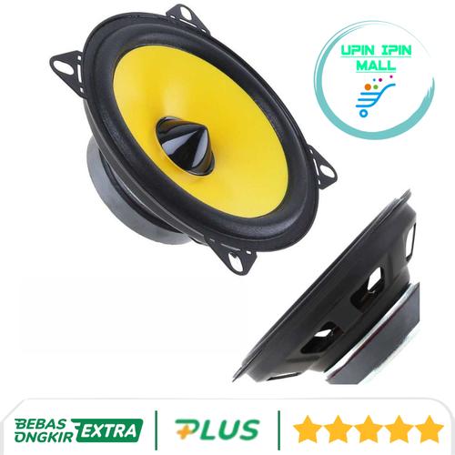 Jual Speaker Subwoofer Audio Mobil Stereo HiFi 4 Inch 60 Watt 2 PCS ...