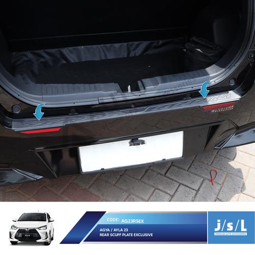 Promo Agya Ayla 2023 Rear Scuff Plate Excludive JSL Sillplate Belakang - Jakarta Utara ...