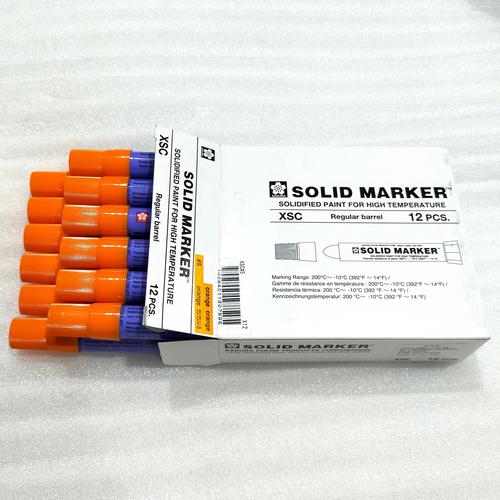 Jual Solid Marker SAKURA Orange Oren Stik Penanda Solidified Marker ...