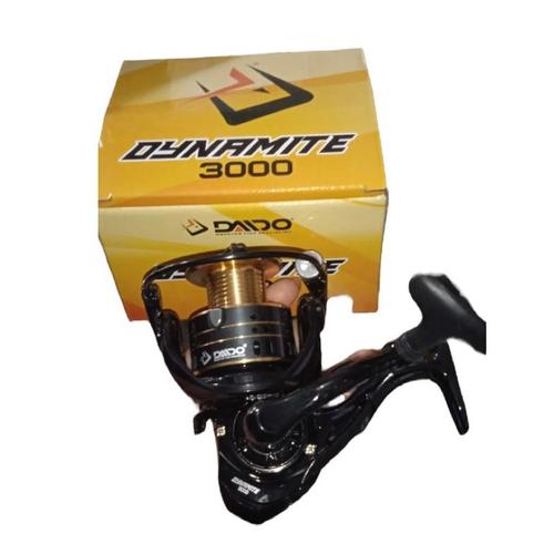 Jual [Rosh] Reel Daido Dynamite 3000 ONE WAY Spool Aluminium Gold+Black ...