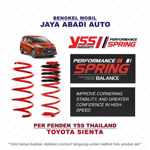 Jual Lowering Kit / Coil Spring / Per Pendek YSS Performance Thailand - TOYOTA SIENTA (2016-on ...