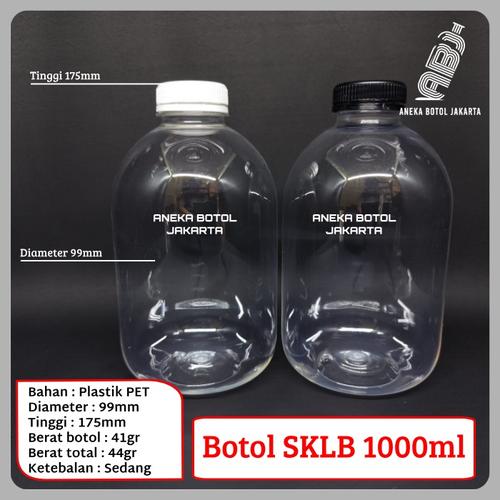 Jual Botol gendut 1000 ml / Botol SKLB 1000 ml - Merah - Jakarta ...