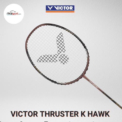 Promo Raket Victor Thruster Hawk - Hitam, 5U Cicil 0% 3x - Jakarta ...