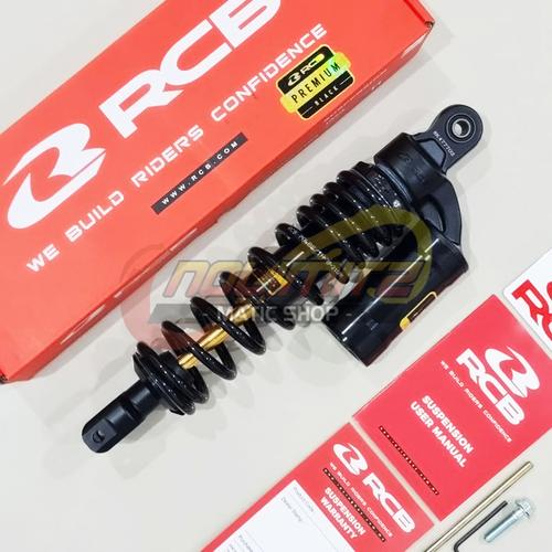 Jual Shock RCB Racing Boy MB2 Series 340mm Premium Black Honda Vario ...