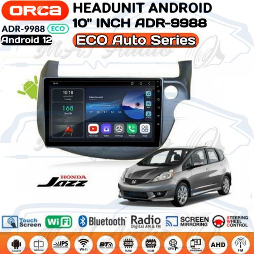 Jual Head Unit Android ORCA ECO 10 inch OEM Honda Jazz 2008-2013 soket ...