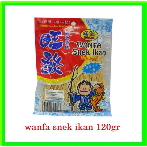 Jual Wanfa Snack Dried Fish Fillet / Snack Juhi Ikan 120gr - Jakarta ...