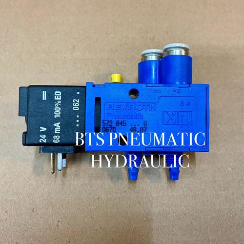 Jual REXROTH-572 845 … 0 0670 SOLENOID VALVE PNEUMATIC VOLTAGE 24VDC ...
