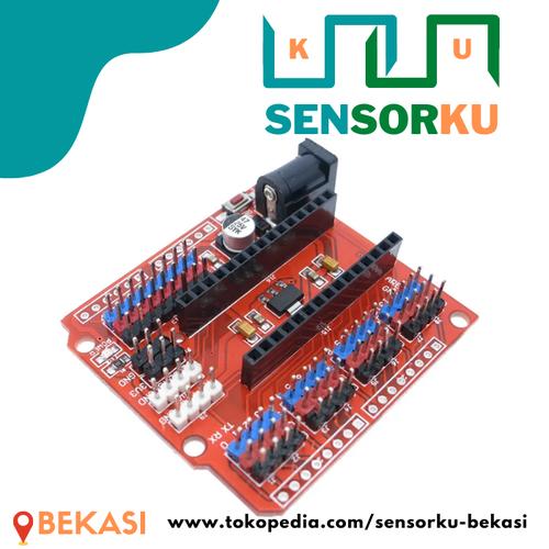 Jual I/O Expansion Shield Extension Board for Arduino Nano & Uno 3.0 ...