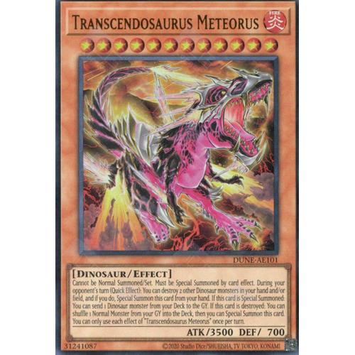 Jual Transcendosaurus Meteorus | Rarity | Yugioh AE DUNE AE101 - ULTRA ...