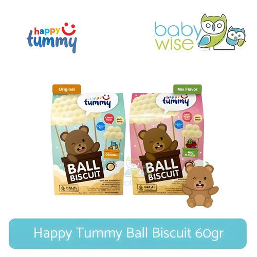 Jual Happy Tummy Ball Biscuit - Snack Anak - Original, 60gr - Kota Tangerang Selatan - Baby Wise ...