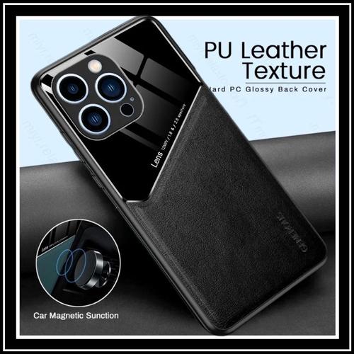 Jual IPhone 14 / Pro / Plus/ Max Generous Leather Original Case Hard ...