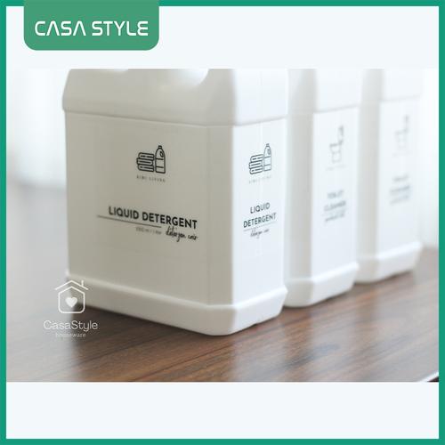 Jual ⌊CASA⌉ Botol Laundry Organizer Tempat Deterjen /Sabun Refill ...