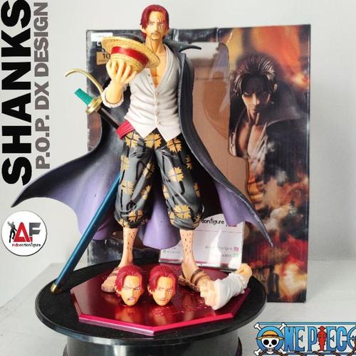 Jual Action figure One Piece red hair pirates Akagami no Shanks POP DX ...