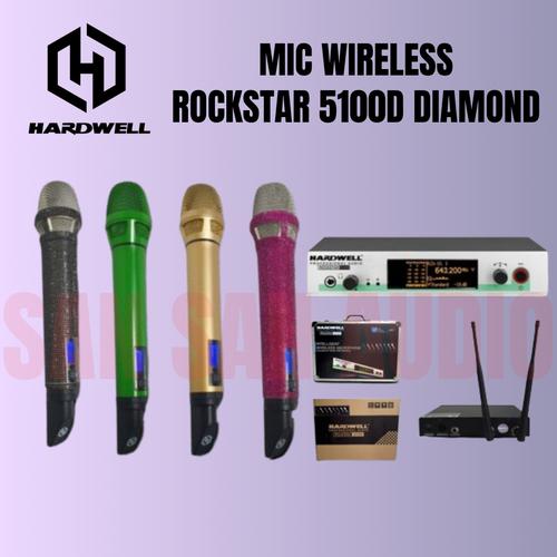 Jual ROCKSTAR 5100 D MIC/MICROPHONE SERIES DIAMOND SERIES WIRELESS ...