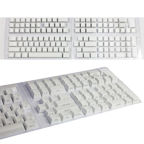 Jual ALCHA KEYCAPS PBT SIDE LETTERS PRINT MECHANICAL KEYBOARD WHITE ...