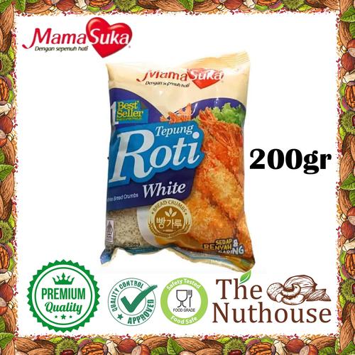 Jual Mamasuka White Bread Crumbs / Tepung Roti Putih 200gr - Kota ...