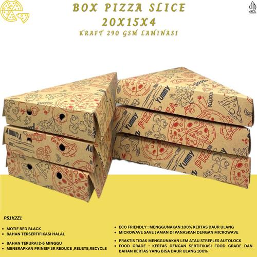 Jual Box Pizza Slice Dus Pizza Dus Cake Dcrepes (PS1K2Z1) - Kota ...