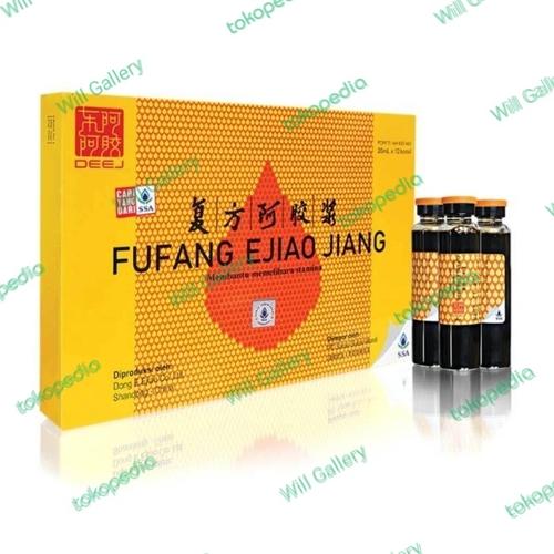 Jual SSA Fufang Ejiao Jiang BOX 12 Botol Herbal Trombosit Saras DBD Fu ...
