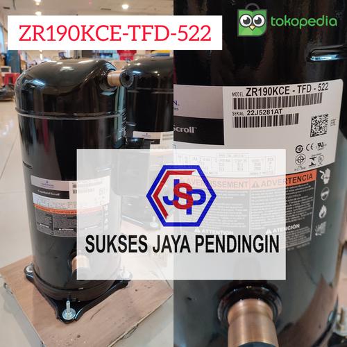 Jual Compressor Copeland ZR190KCE-TFD-522 / Kompresor ZR190KCE-TFD-522 ...