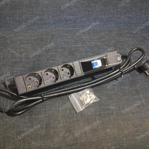 Jual Stop Kontak 3 lubang MCB + Kabel Colokan Tegangan Tinggi Pemutus ...