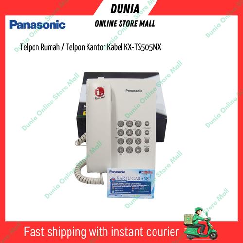 Jual Telepon Kabel Panasonic KX-TS505MX Pesawat Telpon Rumah TS505 ...