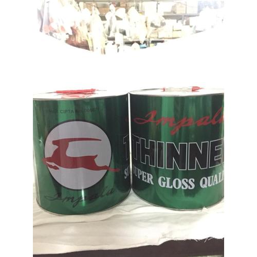 Jual Thinner Impala Thinner Galon Thinner 5Liter Impala 5Liter Gratis ...