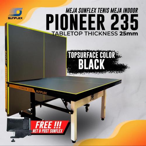 Jual Tenis Table Meja Pingpong SUNFLEX Pioneer 235 MDF 25mm Origin - Jakarta Timur - BILZIZ ...