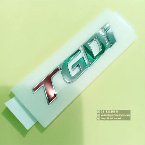 Jual Emblem logo TGDI turbo gasoline direct injection original hyundai ...