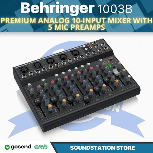 Promo Behringer Xenyx 1003B Premium Analog 10-Input Mixer with 5 Mic ...