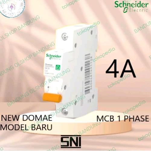 Jual SCHNEIDER MCB 4A 1P MERLIN GERIN MG DOMAE 1X MCB 1P 4A 220V SCHNEIDER - Kota Bandung ...