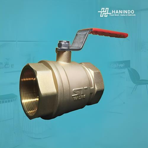 Jual Ball Valve / Stop Kran (St) Brass Full Bore 2 Inch - Kota Surabaya ...