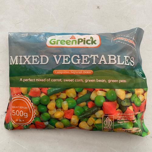 Jual GreenPick Mixed Vegetables 500 Gram - Kota Surabaya ...