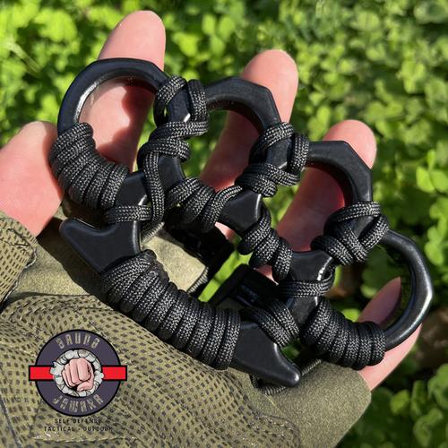 Jual Tactical Steel KNUCKLE Baja Tebal Paracord Anti Slip Bernakel ...