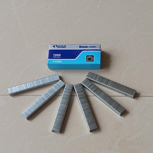 Jual BENZ ISI STAPLES 1006F 6MM ISI STAPLES GUN TACKER 1000PCS - Kab ...