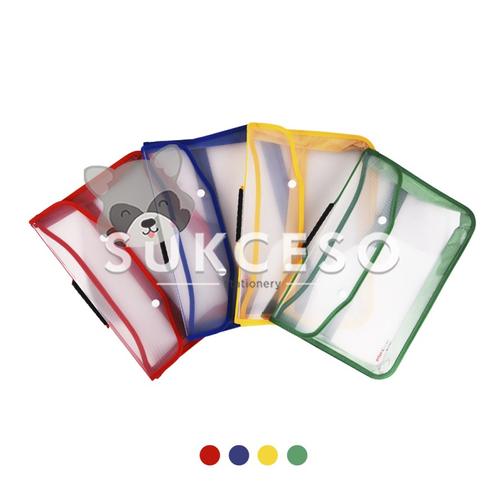 Jual InterX Folder Brief Case F4 BCX 100F / Tas Dokumen Kancing Folio ...