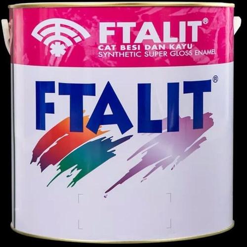 Jual Ftalit Gloss Cat Kayu Dan Besi 5Kg Gallon Kilap Semua Warna Gratis ...
