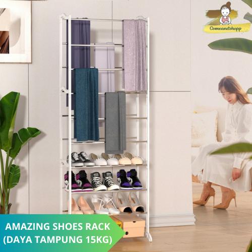 Jual AMAZING SHOE RACK/RAK JILBAB ATAU SEPATU/ RAK KERUDUNG / RAK HIJAB ...