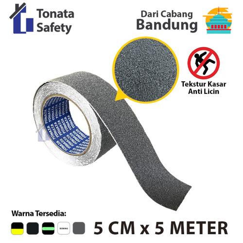 Jual Anti Slip Tape / Lakban Anti Licin Grey 5 cm x 5 Meter / Gray Abu ...